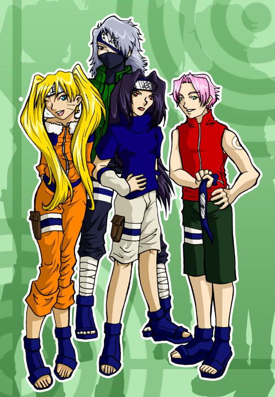 Sexy No Jutsu Narutosnarukos Team Photo By Mariods01 Photobucket